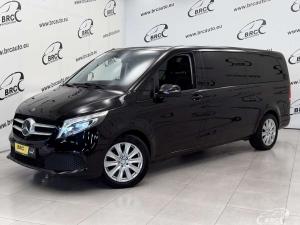 Black Mercedes-Benz V 250 2020 in Vilnius, with an engine capacity of 1.95 L and mileage of 405 thousand km for 26500 €, photo 1 on AUTOMOTO.COM.LV