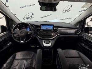 Black Mercedes-Benz V 250 2020 in Vilnius, with an engine capacity of 1.95 L and mileage of 405 thousand km for 26500 €, photo 5 on AUTOMOTO.COM.LV