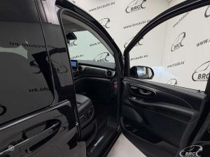 Black Mercedes-Benz V 250 2020 in Vilnius, with an engine capacity of 1.95 L and mileage of 405 thousand km for 26500 €, photo 10 on AUTOMOTO.COM.LV
