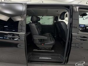 Black Mercedes-Benz V 250 2020 in Vilnius, with an engine capacity of 1.95 L and mileage of 405 thousand km for 26500 €, photo 12 on AUTOMOTO.COM.LV