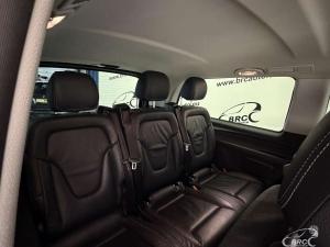 Black Mercedes-Benz V 250 2020 in Vilnius, with an engine capacity of 1.95 L and mileage of 405 thousand km for 26500 €, photo 14 on AUTOMOTO.COM.LV