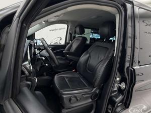 Black Mercedes-Benz V 250 2020 in Vilnius, with an engine capacity of 1.95 L and mileage of 405 thousand km for 26500 €, photo 27 on AUTOMOTO.COM.LV