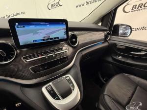 Black Mercedes-Benz V 250 2020 in Vilnius, with an engine capacity of 1.95 L and mileage of 405 thousand km for 26500 €, photo 30 on AUTOMOTO.COM.LV