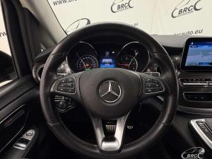 Black Mercedes-Benz V 250 2020 in Vilnius, with an engine capacity of 1.95 L and mileage of 405 thousand km for 26500 €, photo 31 on AUTOMOTO.COM.LV