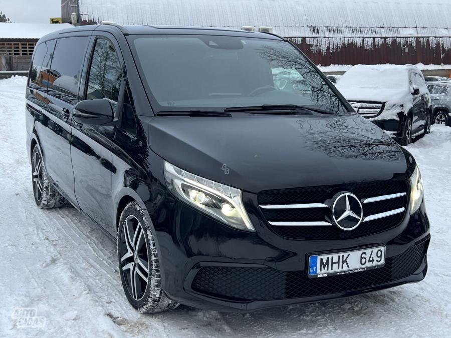 Melns Mercedes-Benz V 250 2021 Viļņa, ar dzinēja tilpumu 2.00 L un nobraukumu 66 tūkst. km par 40000 €, foto 6 vietnē AUTOMOTO.COM.LV