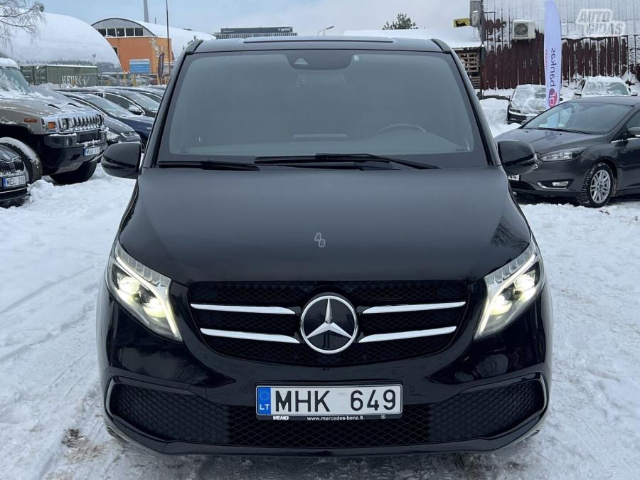 Melns Mercedes-Benz V 250 2021 Viļņa, ar dzinēja tilpumu 2.00 L un nobraukumu 66 tūkst. km par 40000 €, foto 7 vietnē AUTOMOTO.COM.LV