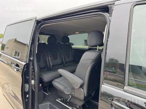 Black Mercedes-Benz V 250 2022 in Riga, with an engine capacity of 2.00 L and mileage of 102 thousand km for 39900 €, photo 11 on AUTOMOTO.COM.LV
