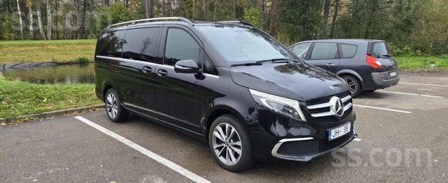Melns Mercedes-Benz V 250 2022 Rīga, ar dzinēja tilpumu 2.00 L un nobraukumu 96 tūkst. km par 53000 €, foto 3 vietnē AUTOMOTO.COM.LV