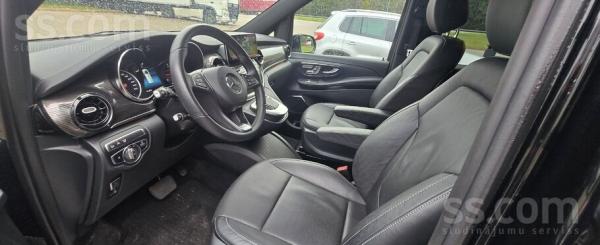 Melns Mercedes-Benz V 250 2022 Rīga, ar dzinēja tilpumu 2.00 L un nobraukumu 96 tūkst. km par 53000 €, foto 6 vietnē AUTOMOTO.COM.LV