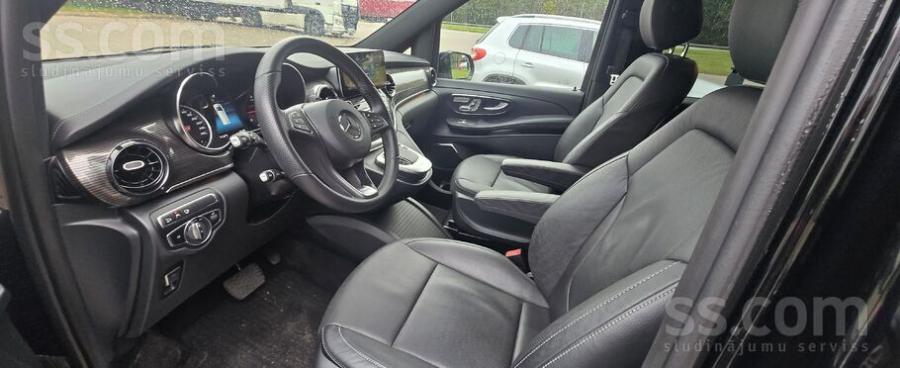 Melns Mercedes-Benz V 250 2022 Rīga, ar dzinēja tilpumu 2.00 L un nobraukumu 96 tūkst. km par 53000 €, foto 6 vietnē AUTOMOTO.COM.LV