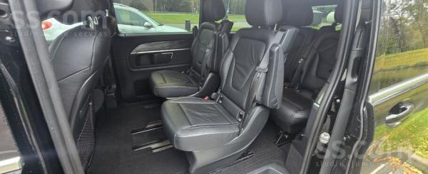 Melns Mercedes-Benz V 250 2022 Rīga, ar dzinēja tilpumu 2.00 L un nobraukumu 96 tūkst. km par 53000 €, foto 7 vietnē AUTOMOTO.COM.LV