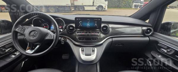 Melns Mercedes-Benz V 250 2022 Rīga, ar dzinēja tilpumu 2.00 L un nobraukumu 96 tūkst. km par 53000 €, foto 8 vietnē AUTOMOTO.COM.LV