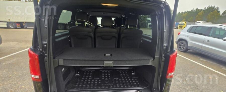 Melns Mercedes-Benz V 250 2022 Rīga, ar dzinēja tilpumu 2.00 L un nobraukumu 96 tūkst. km par 53000 €, foto 11 vietnē AUTOMOTO.COM.LV