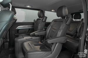 Melns Mercedes-Benz V 250 2023 Viļņa, ar dzinēja tilpumu 2.00 L un nobraukumu 117 tūkst. km par 51950 €, foto 18 vietnē AUTOMOTO.COM.LV