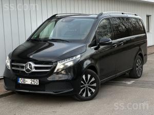 Melns Mercedes-Benz V 250 2023 Rīga, ar dzinēja tilpumu 2.00 L un nobraukumu 44 tūkst. km par 56300 €, foto  vietnē AUTOMOTO.COM.LV