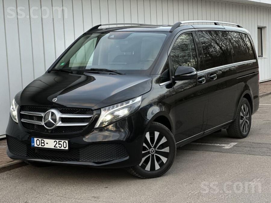 Melns Mercedes-Benz V 250 2023 Rīga, ar dzinēja tilpumu 2.00 L un nobraukumu 44 tūkst. km par 56300 €, foto 1 vietnē AUTOMOTO.COM.LV
