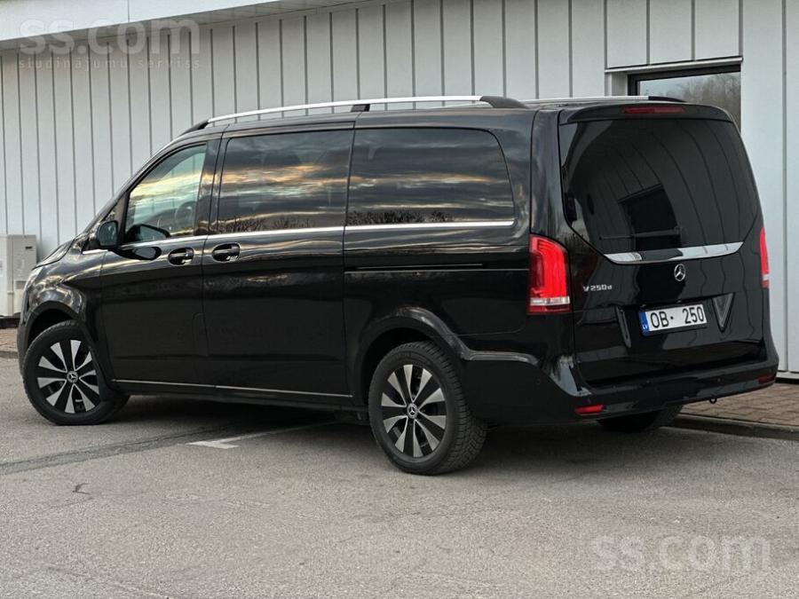 Melns Mercedes-Benz V 250 2023 Rīga, ar dzinēja tilpumu 2.00 L un nobraukumu 44 tūkst. km par 56300 €, foto 4 vietnē AUTOMOTO.COM.LV