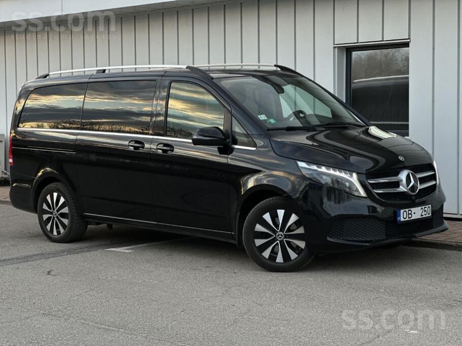 Melns Mercedes-Benz V 250 2023 Rīga, ar dzinēja tilpumu 2.00 L un nobraukumu 44 tūkst. km par 56300 €, foto 5 vietnē AUTOMOTO.COM.LV
