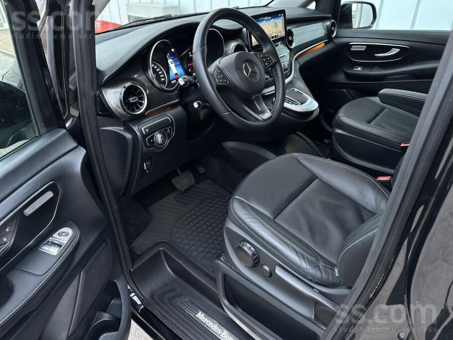 Melns Mercedes-Benz V 250 2023 Rīga, ar dzinēja tilpumu 2.00 L un nobraukumu 44 tūkst. km par 56300 €, foto 10 vietnē AUTOMOTO.COM.LV