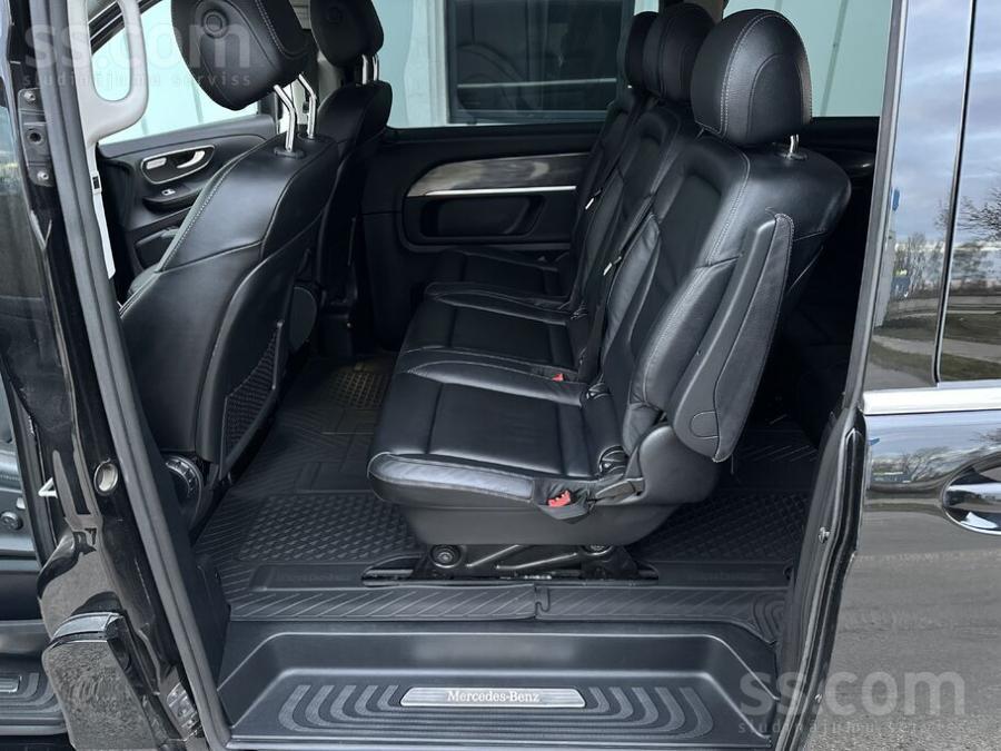 Melns Mercedes-Benz V 250 2023 Rīga, ar dzinēja tilpumu 2.00 L un nobraukumu 44 tūkst. km par 56300 €, foto 24 vietnē AUTOMOTO.COM.LV