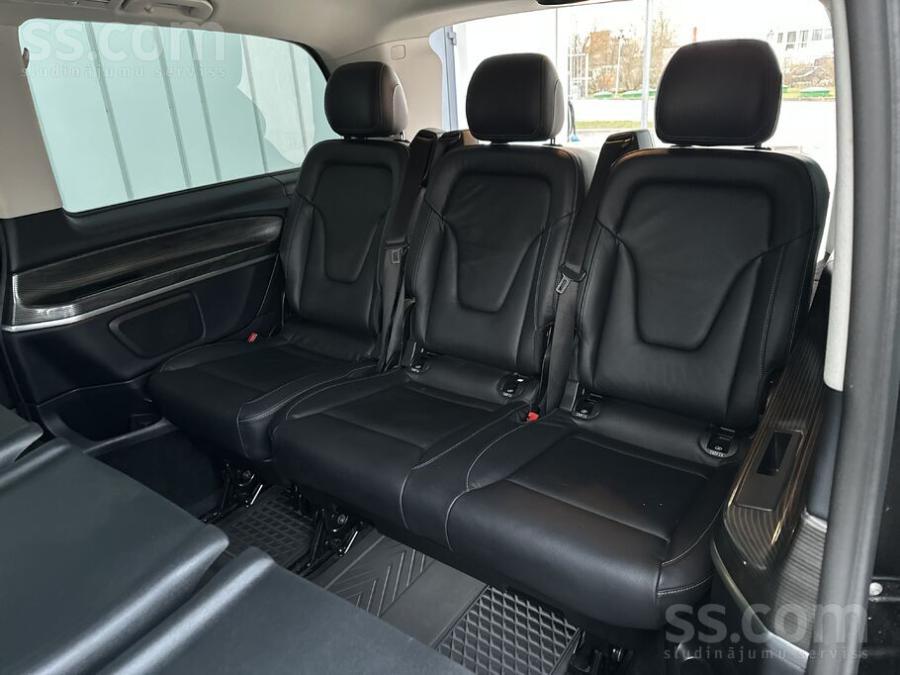 Melns Mercedes-Benz V 250 2023 Rīga, ar dzinēja tilpumu 2.00 L un nobraukumu 44 tūkst. km par 56300 €, foto 27 vietnē AUTOMOTO.COM.LV