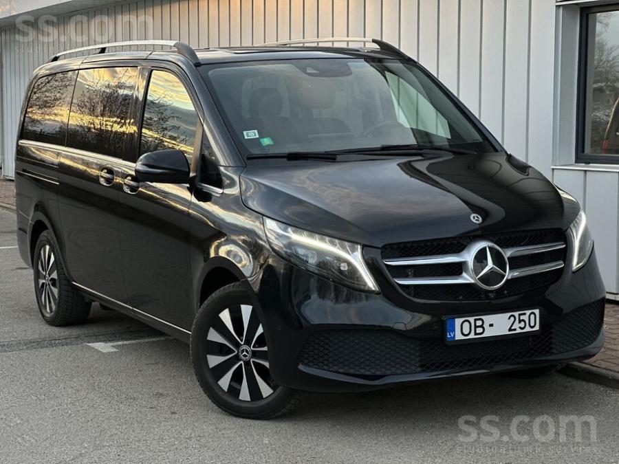 Melns Mercedes-Benz V 250 2023 Rīga, ar dzinēja tilpumu 2.00 L un nobraukumu 44 tūkst. km par 56300 €, foto 31 vietnē AUTOMOTO.COM.LV