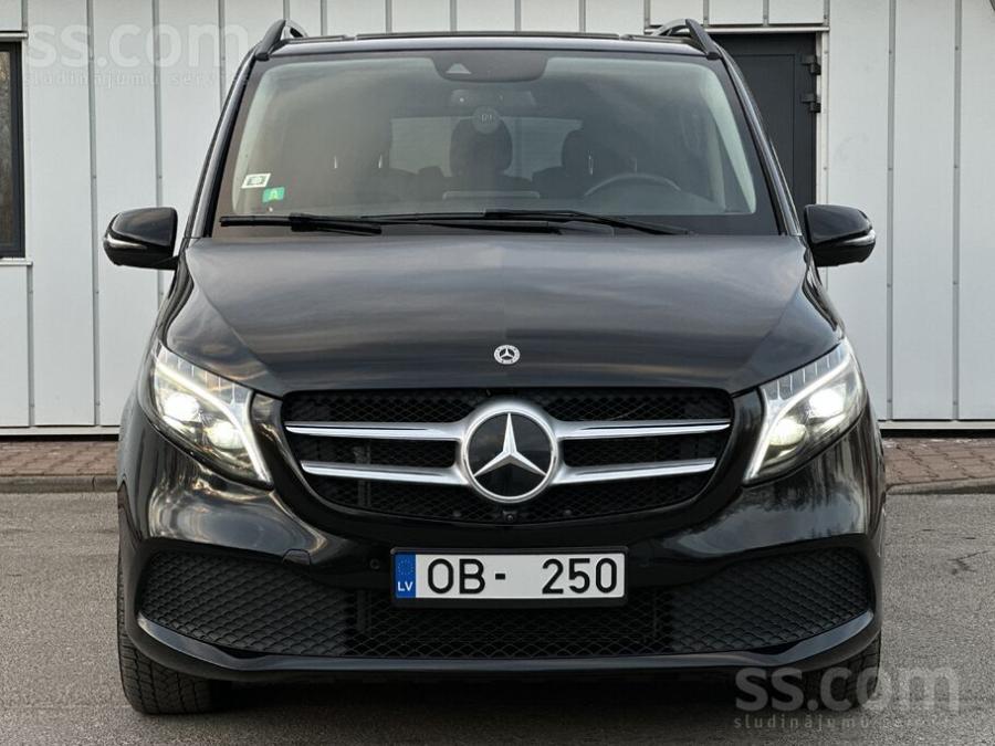 Melns Mercedes-Benz V 250 2023 Rīga, ar dzinēja tilpumu 2.00 L un nobraukumu 44 tūkst. km par 56300 €, foto 33 vietnē AUTOMOTO.COM.LV