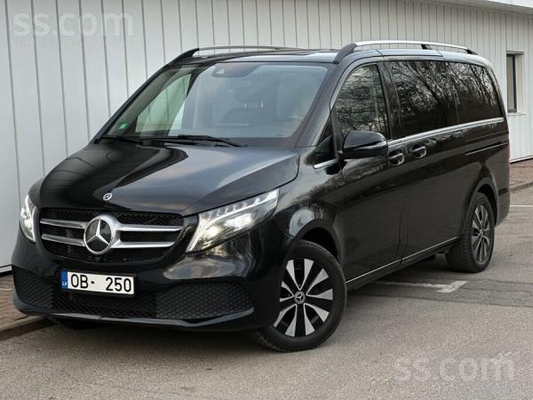 Melns Mercedes-Benz V 250 2023 Rīga, ar dzinēja tilpumu 2.00 L un nobraukumu 44 tūkst. km par 55800 €, foto 1 vietnē AUTOMOTO.COM.LV