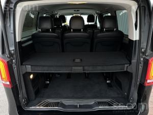 Black Mercedes-Benz V 250 2023 in Riga, with an engine capacity of 2.00 L and mileage of 44 thousand km for 55800 €, photo 29 on AUTOMOTO.COM.LV