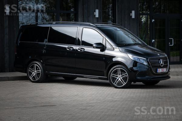 Melns Mercedes-Benz V 250 2025 Tukums, ar dzinēja tilpumu 2.00 L un nobraukumu 0 tūkst. km par 79990 €, foto 7 vietnē AUTOMOTO.COM.LV