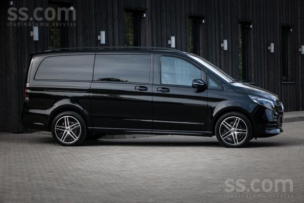 Melns Mercedes-Benz V 250 2025 Tukums, ar dzinēja tilpumu 2.00 L un nobraukumu 0 tūkst. km par 79990 €, foto 8 vietnē AUTOMOTO.COM.LV