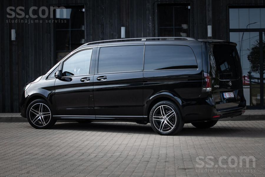 Melns Mercedes-Benz V 250 2025 Tukums, ar dzinēja tilpumu 2.00 L un nobraukumu 0 tūkst. km par 79990 €, foto 11 vietnē AUTOMOTO.COM.LV