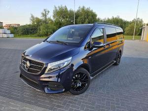 Zils Mercedes-Benz V 250 2016 Klaipėda, ar dzinēja tilpumu 2.10 L un nobraukumu 157 tūkst. km par 33000 €, foto  vietnē AUTOMOTO.COM.LV