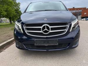 Blue Mercedes-Benz V 250 2018 in Kaunas, with an engine capacity of 2.14 L and mileage of 220 thousand km for 26500 €, photo 3 on AUTOMOTO.COM.LV