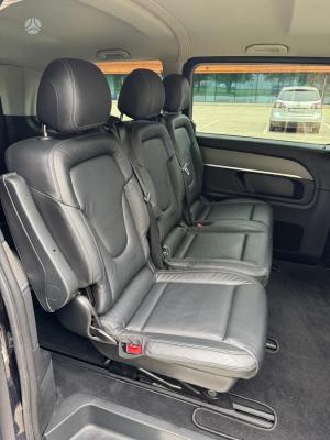Blue Mercedes-Benz V 250 2018 in Kaunas, with an engine capacity of 2.14 L and mileage of 220 thousand km for 26500 €, photo 16 on AUTOMOTO.COM.LV