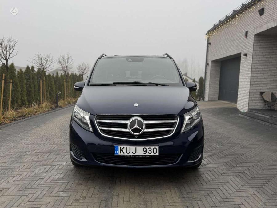 Zils Mercedes-Benz V 250 2015 Viļņa, ar dzinēja tilpumu 2.14 L un nobraukumu 278 tūkst. km par 30400 €, foto 2 vietnē AUTOMOTO.COM.LV