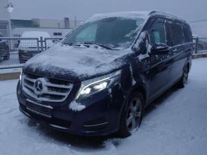 Blue Mercedes-Benz V 250 2016 in Tartu, with an engine capacity of 2.14 L and mileage of 164 thousand km for 35500 €, photo  on AUTOMOTO.COM.LV
