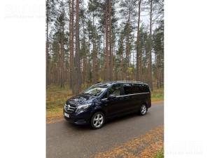 Zils Mercedes-Benz V 250 2016 Rīga, ar dzinēja tilpumu 2.10 L un nobraukumu 305 tūkst. km par 23500 €, foto  vietnē AUTOMOTO.COM.LV
