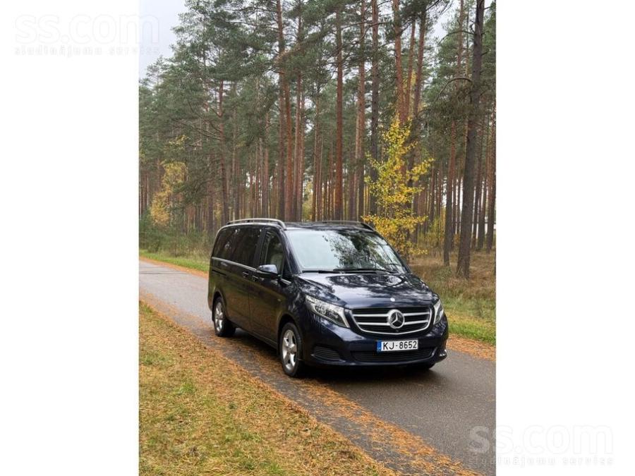 Zils Mercedes-Benz V 250 2016 Rīga, ar dzinēja tilpumu 2.10 L un nobraukumu 305 tūkst. km par 23500 €, foto 3 vietnē AUTOMOTO.COM.LV