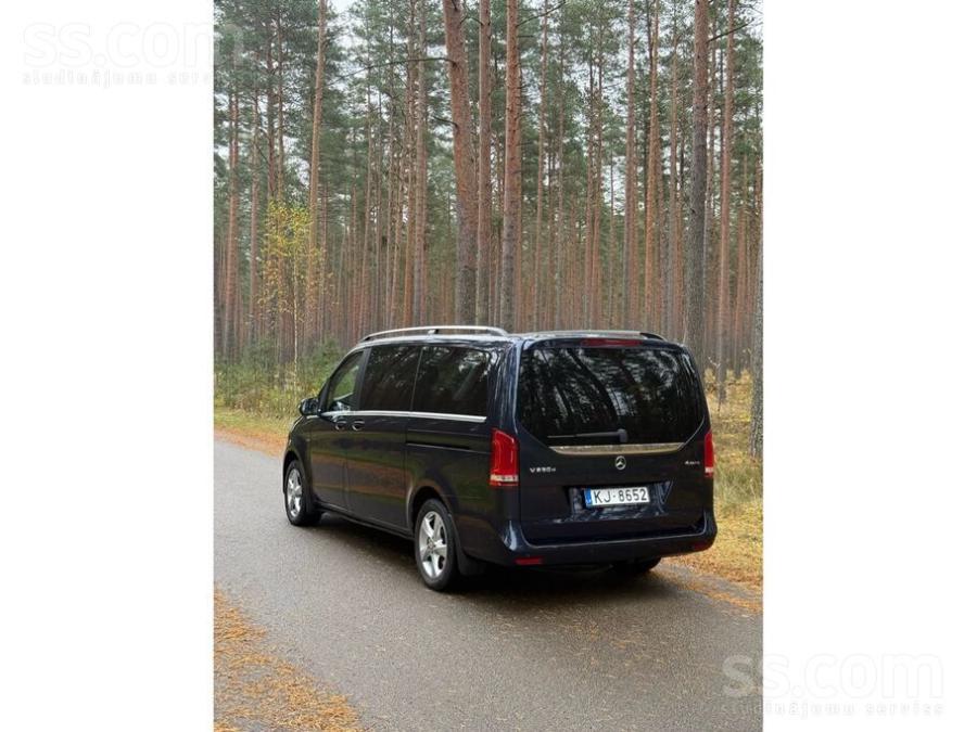 Zils Mercedes-Benz V 250 2016 Rīga, ar dzinēja tilpumu 2.10 L un nobraukumu 305 tūkst. km par 23500 €, foto 7 vietnē AUTOMOTO.COM.LV
