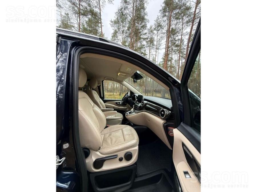 Zils Mercedes-Benz V 250 2016 Rīga, ar dzinēja tilpumu 2.10 L un nobraukumu 305 tūkst. km par 23500 €, foto 8 vietnē AUTOMOTO.COM.LV