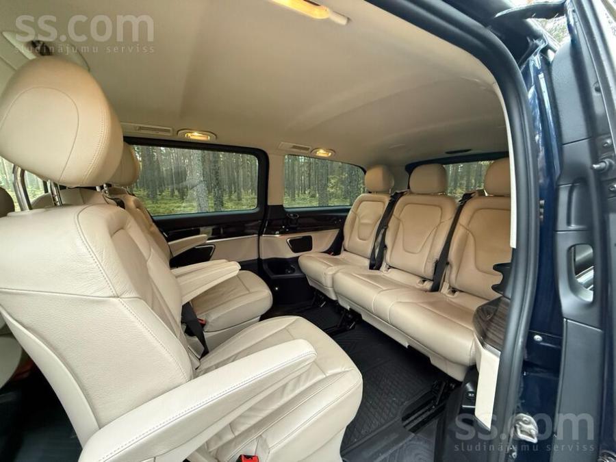 Zils Mercedes-Benz V 250 2016 Rīga, ar dzinēja tilpumu 2.10 L un nobraukumu 305 tūkst. km par 23500 €, foto 12 vietnē AUTOMOTO.COM.LV
