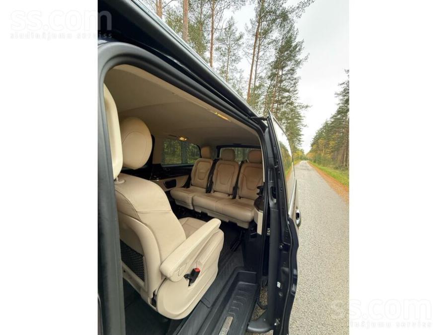 Zils Mercedes-Benz V 250 2016 Rīga, ar dzinēja tilpumu 2.10 L un nobraukumu 305 tūkst. km par 23500 €, foto 13 vietnē AUTOMOTO.COM.LV