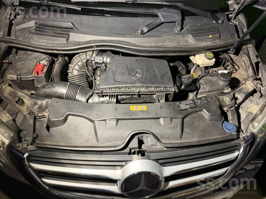 Zils Mercedes-Benz V 250 2016 Rīga, ar dzinēja tilpumu 2.10 L un nobraukumu 305 tūkst. km par 23500 €, foto 19 vietnē AUTOMOTO.COM.LV