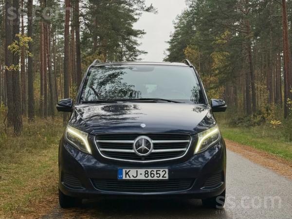 Zils Mercedes-Benz V 250 2016 Rīga, ar dzinēja tilpumu 2.10 L un nobraukumu 305 tūkst. km par 21000 €, foto 3 vietnē AUTOMOTO.COM.LV