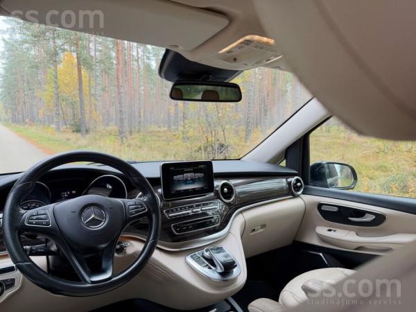 Zils Mercedes-Benz V 250 2016 Rīga, ar dzinēja tilpumu 2.10 L un nobraukumu 305 tūkst. km par 21000 €, foto 7 vietnē AUTOMOTO.COM.LV