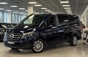Blue Mercedes-Benz V 250 2017 in Klaipeda, with an engine capacity of 2.14 L and mileage of 259 thousand km for 30900 €, photo 28 on AUTOMOTO.COM.LV