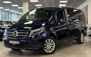 Blue Mercedes-Benz V 250 2017 in Klaipeda, with an engine capacity of 2.14 L and mileage of 259 thousand km for 30900 €, photo 30 on AUTOMOTO.COM.LV