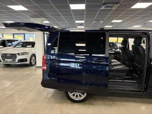 Blue Mercedes-Benz V 250 2017 in Klaipeda, with an engine capacity of 2.14 L and mileage of 259 thousand km for 29900 €, photo 10 on AUTOMOTO.COM.LV