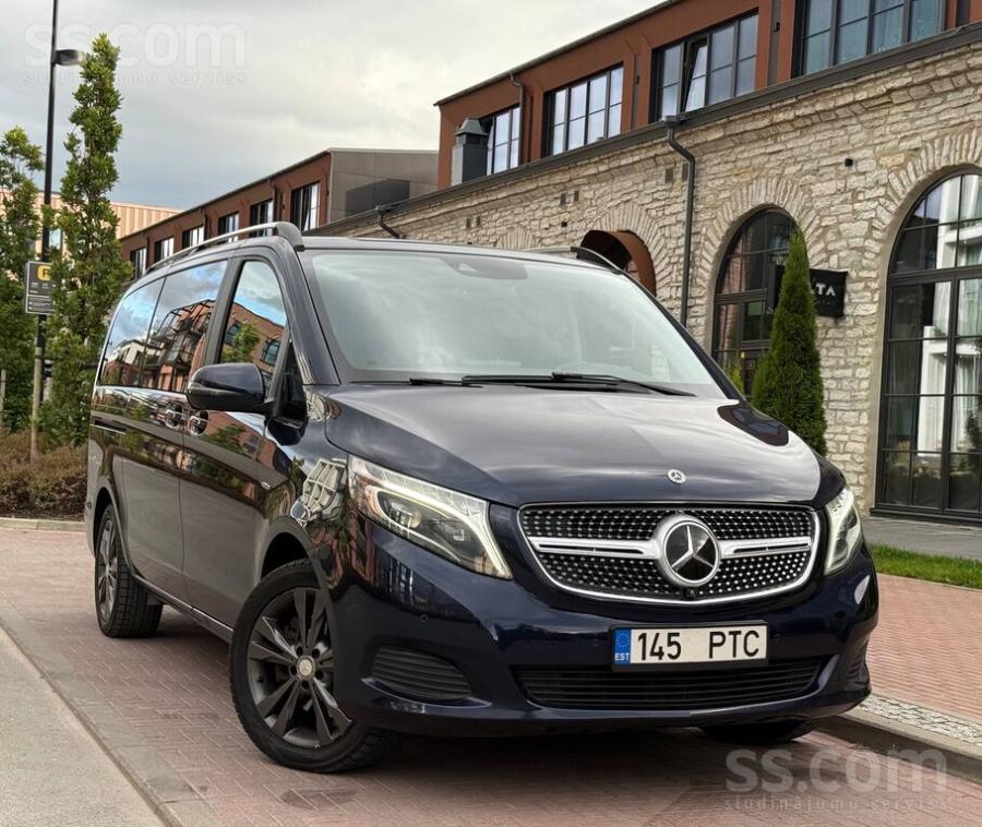 Zils Mercedes-Benz V 250 2017 Tallina, ar dzinēja tilpumu 2.10 L un nobraukumu 247 tūkst. km par 29900 €, foto 4 vietnē AUTOMOTO.COM.LV